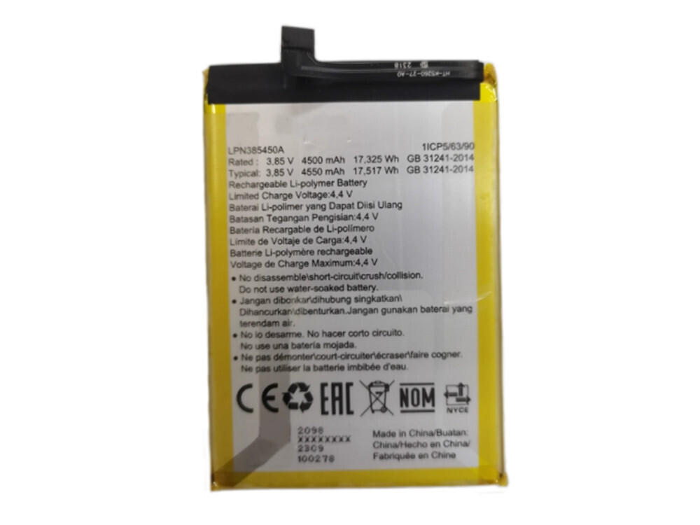 ONLINE SHOP 3.85V 4500mAh/17.325Wh LPN385450A battery Hisense PHONE ...