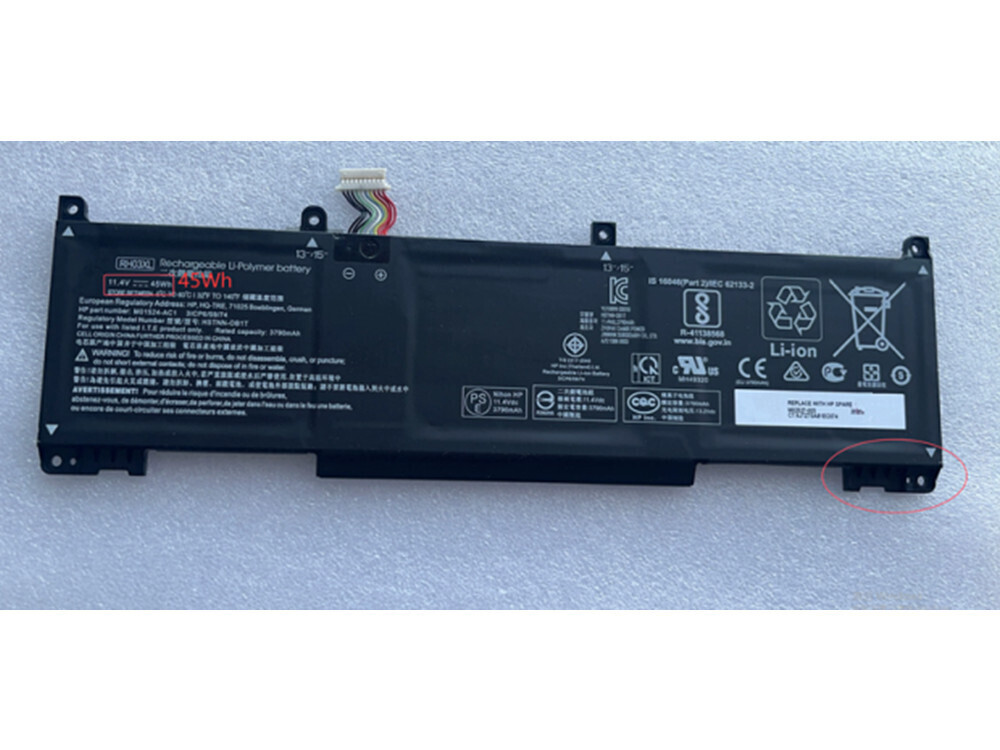 Brand new RH03XL Battery replacement for HP ProBook 430 440 445 450 630 ...