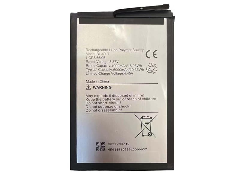 Special Sale for 5000mAh/19.35WH battery BL-49LT TECNO Camon 19 ...